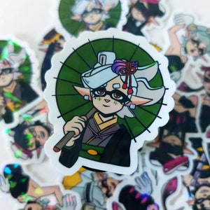 SPLATOON SQUID SISTERS | Idol Stickers | Callie Marie | Holographic ...