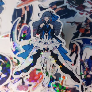 Honkai Impact 3rd Holographic Stickers | Kiana Mei Bronya Fu Hua Elysia ...