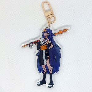 Honkai Impact 3rd Clear Acrylic Keychains Elysia Yae Sakura Raven Senti ...