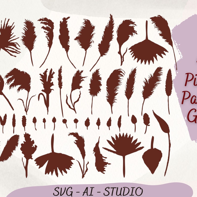 Gold Pampas Grass - Etsy