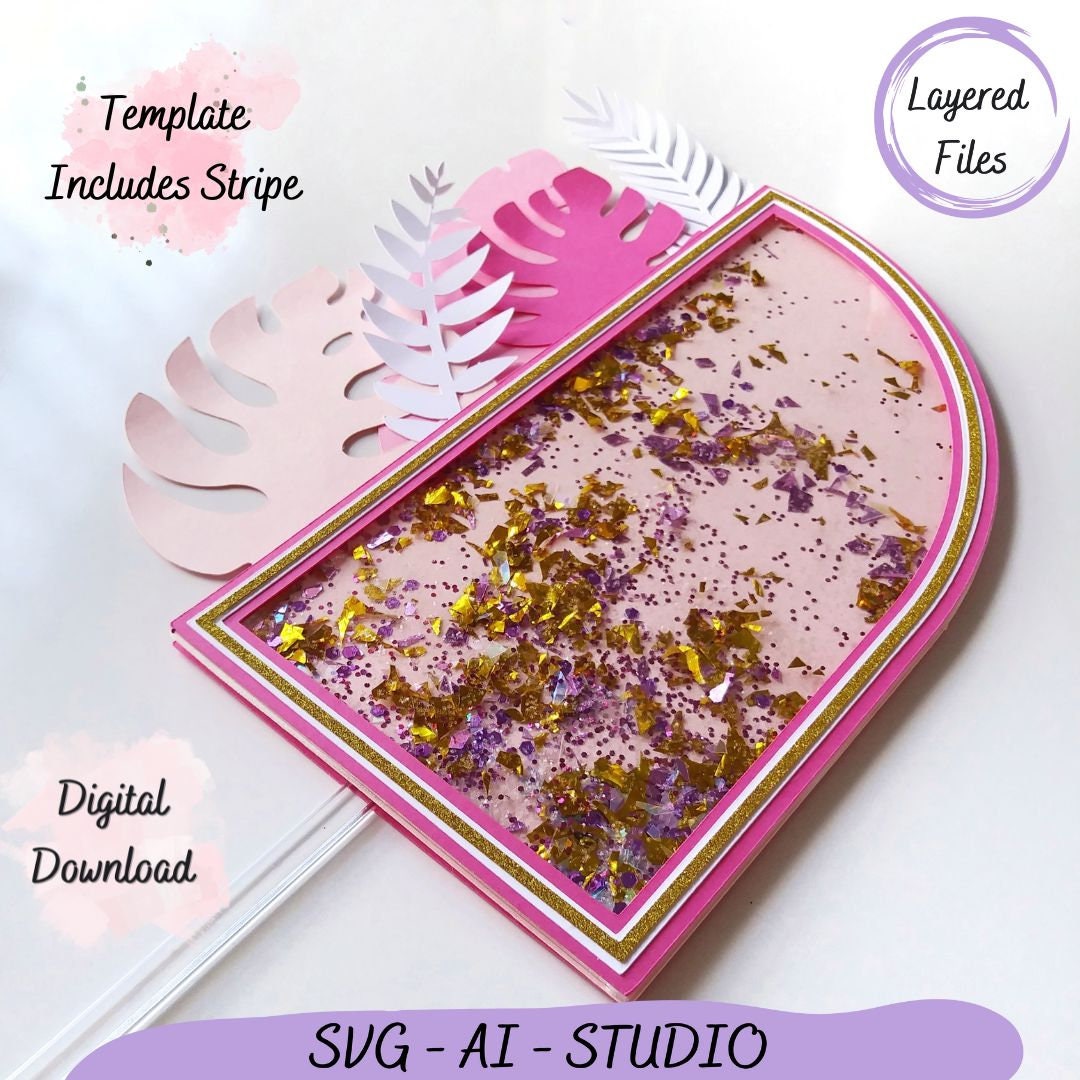 Arch Shaker Topper With Stripe, Modern Boho Topper, Safari Jungle ...