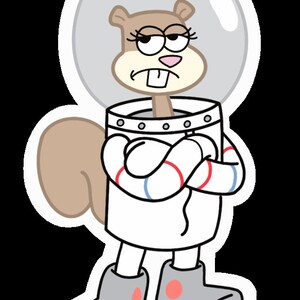 Cartoon Character Sticker Pack - Etsy