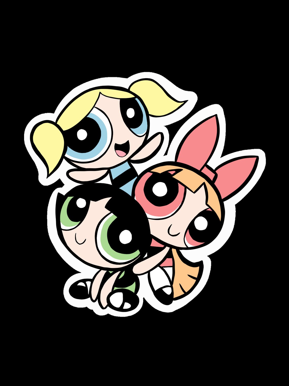 Cartoon Character Sticker Pack - Etsy