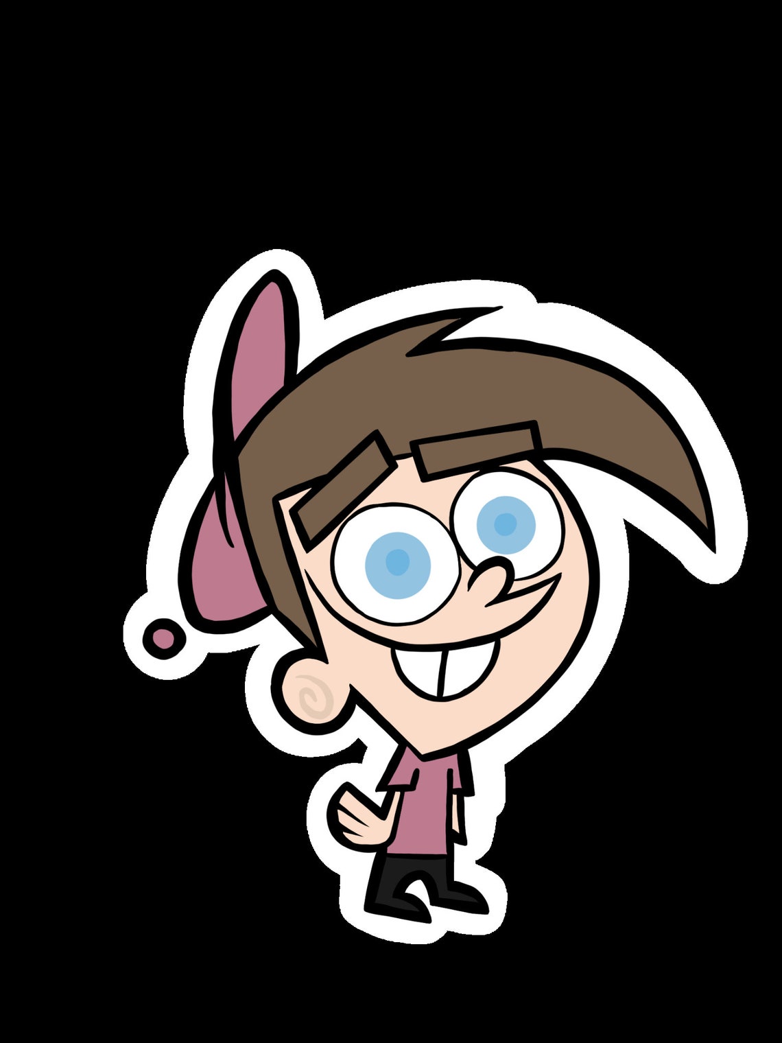 Cartoon Character Sticker Pack - Etsy