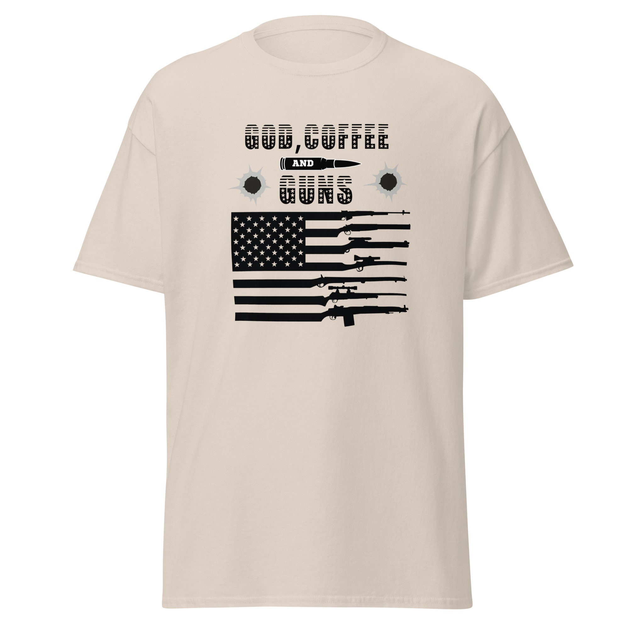 God Coffee and Guns Shirt God Guns Shirt Coffee Guns Shirt god Shirt ...