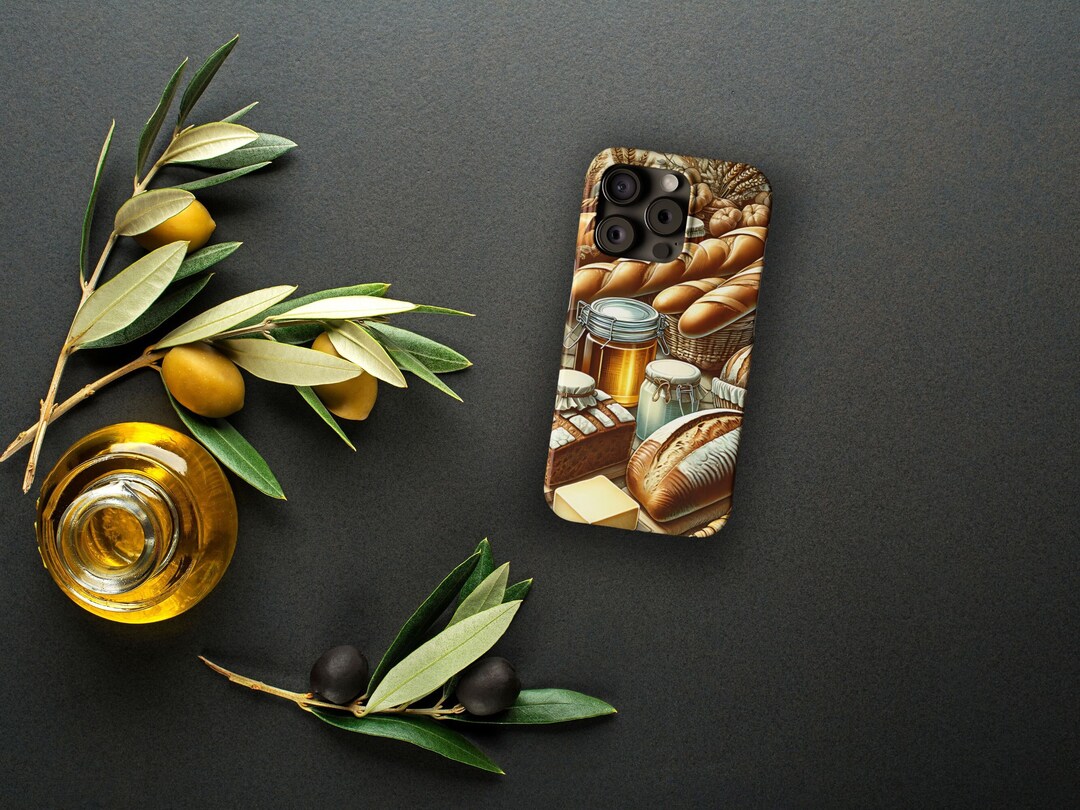 Vintage Bread Phone Case, Pastry Phone Case, Trendy Phone Case, Gift ...