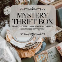 Mystery Thrift Box, Vintage and Handmade Finds - Etsy
