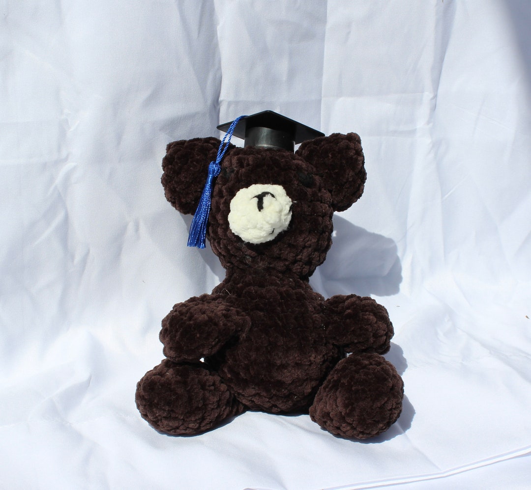 Handmade Crochet Graduation Bear - Etsy