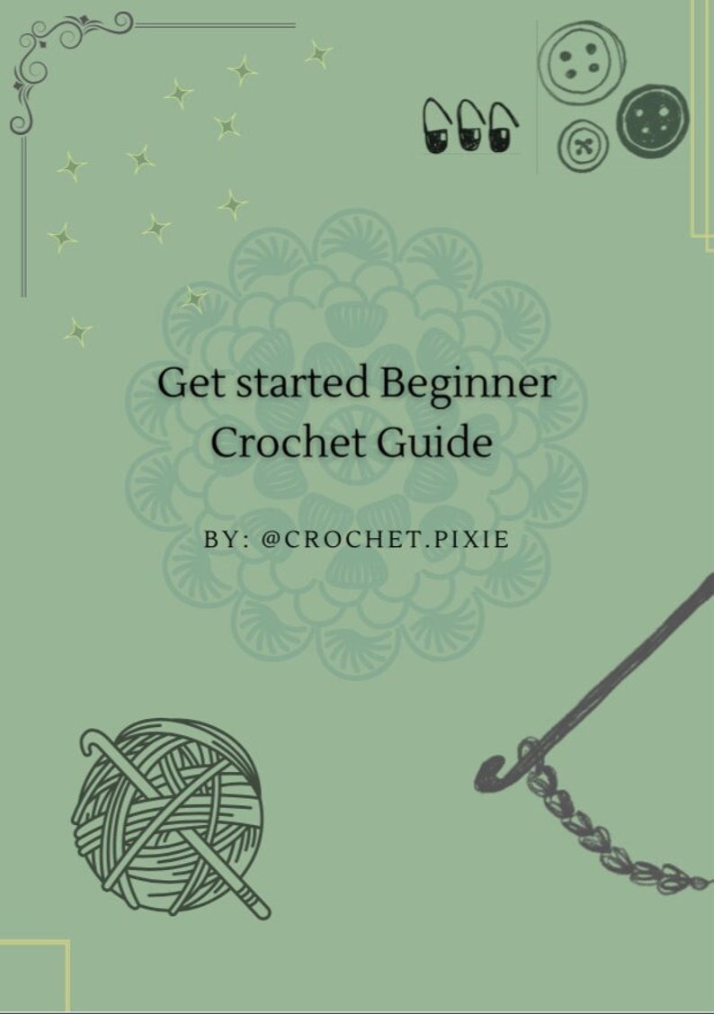 Get Started Beginner Crochet Guide - Etsy