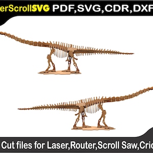 Dinosaur Dxf - Etsy