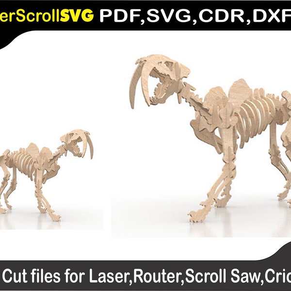 Dinosaur 3d Puzzles for Cricut - Etsy