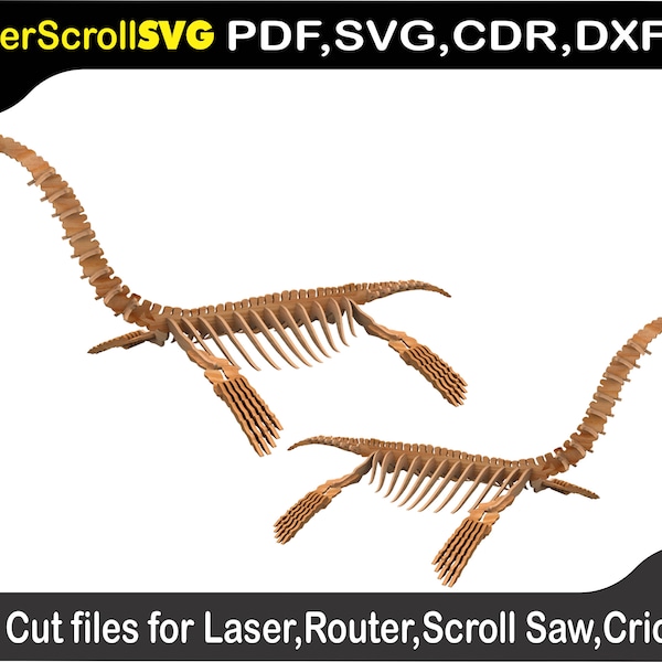 Dinosaur Dxf - Etsy