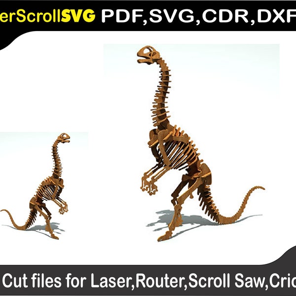 Dinosaur 3d Puzzles for Cricut - Etsy