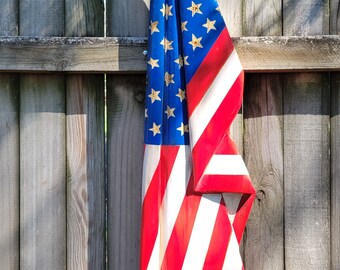 Draped American Flag Svg - Etsy