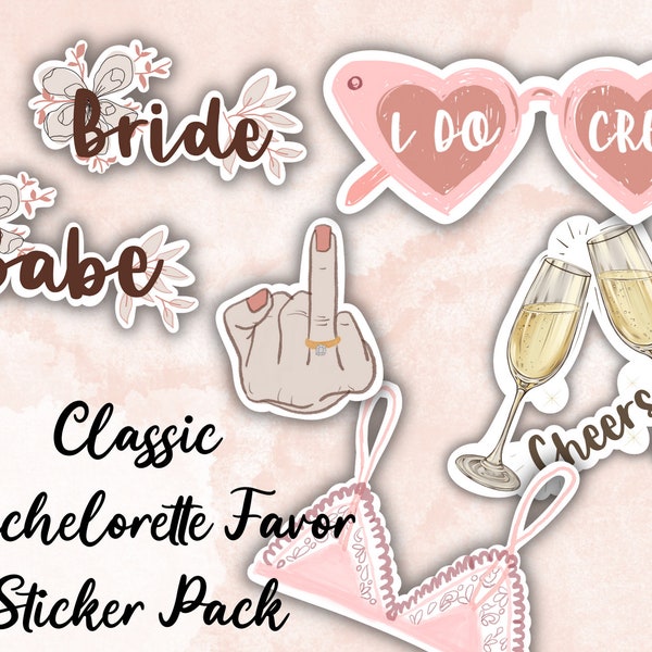 Bachelorette Sticker - Etsy