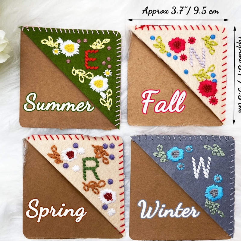 Corner Bookmark - Etsy