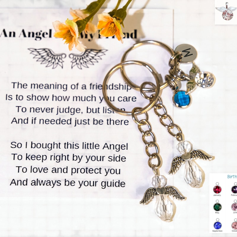 Angel Bag Charm - Etsy