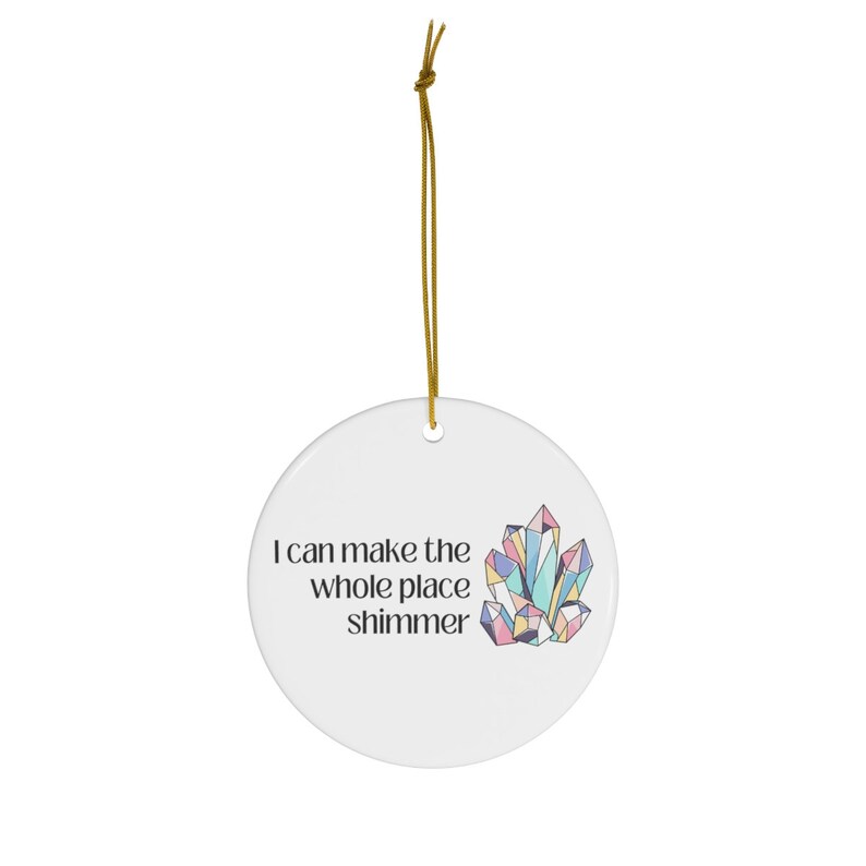 Make the Whole Place Shimmer Ornament, Bejeweled Taylor Swift Midnights ...