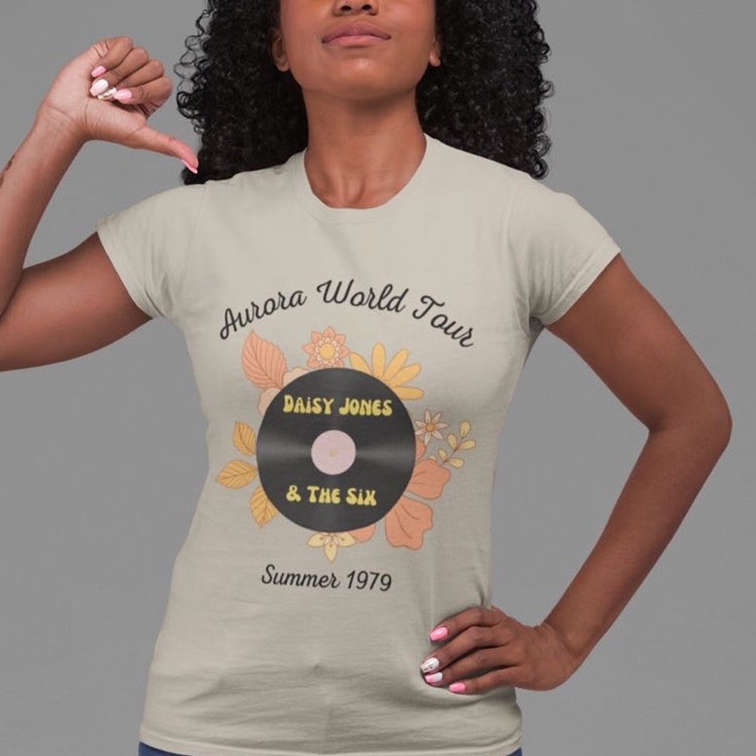 Aurora World Tour Band Shirt, Daisy Jones & the Six by Taylor Jenkins Reid Shirt, Book Merch ...