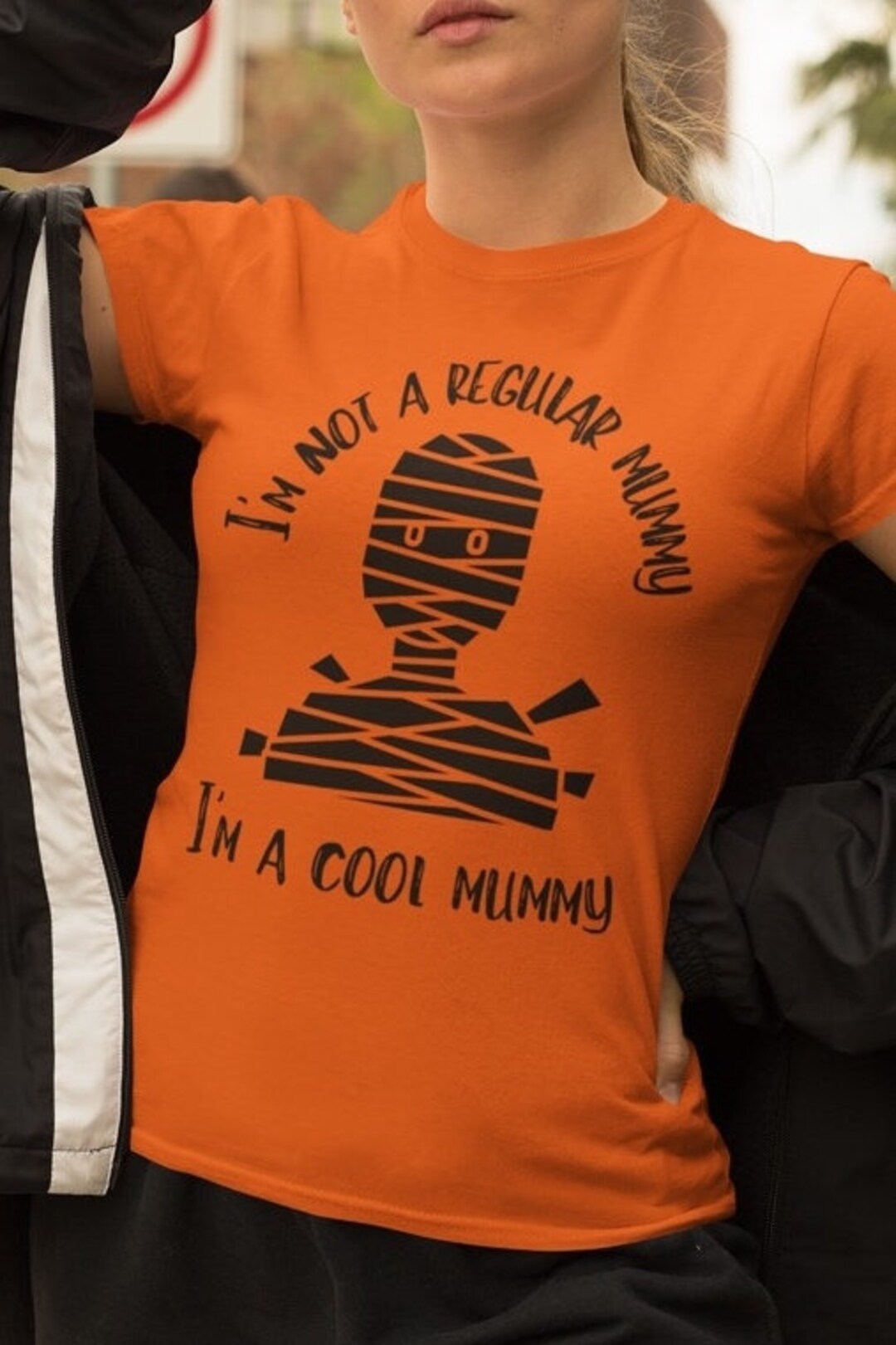 I’m a Cool Mummy Tshirt, Halloween Pun, Mom Halloween, Funny Halloween ...
