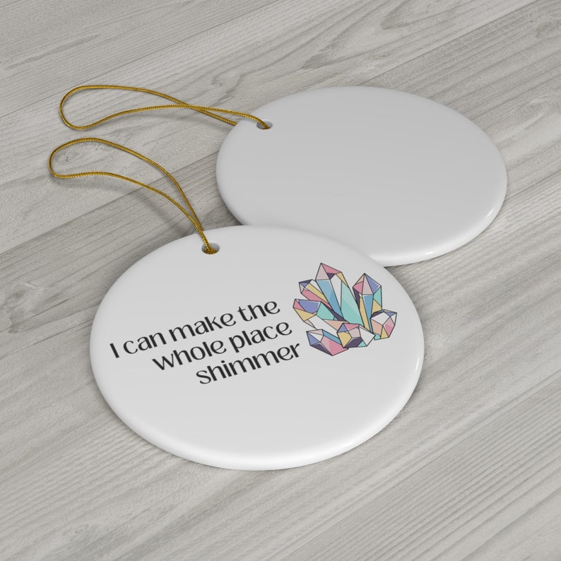 Make the Whole Place Shimmer Ornament, Bejeweled Taylor Swift Midnights ...