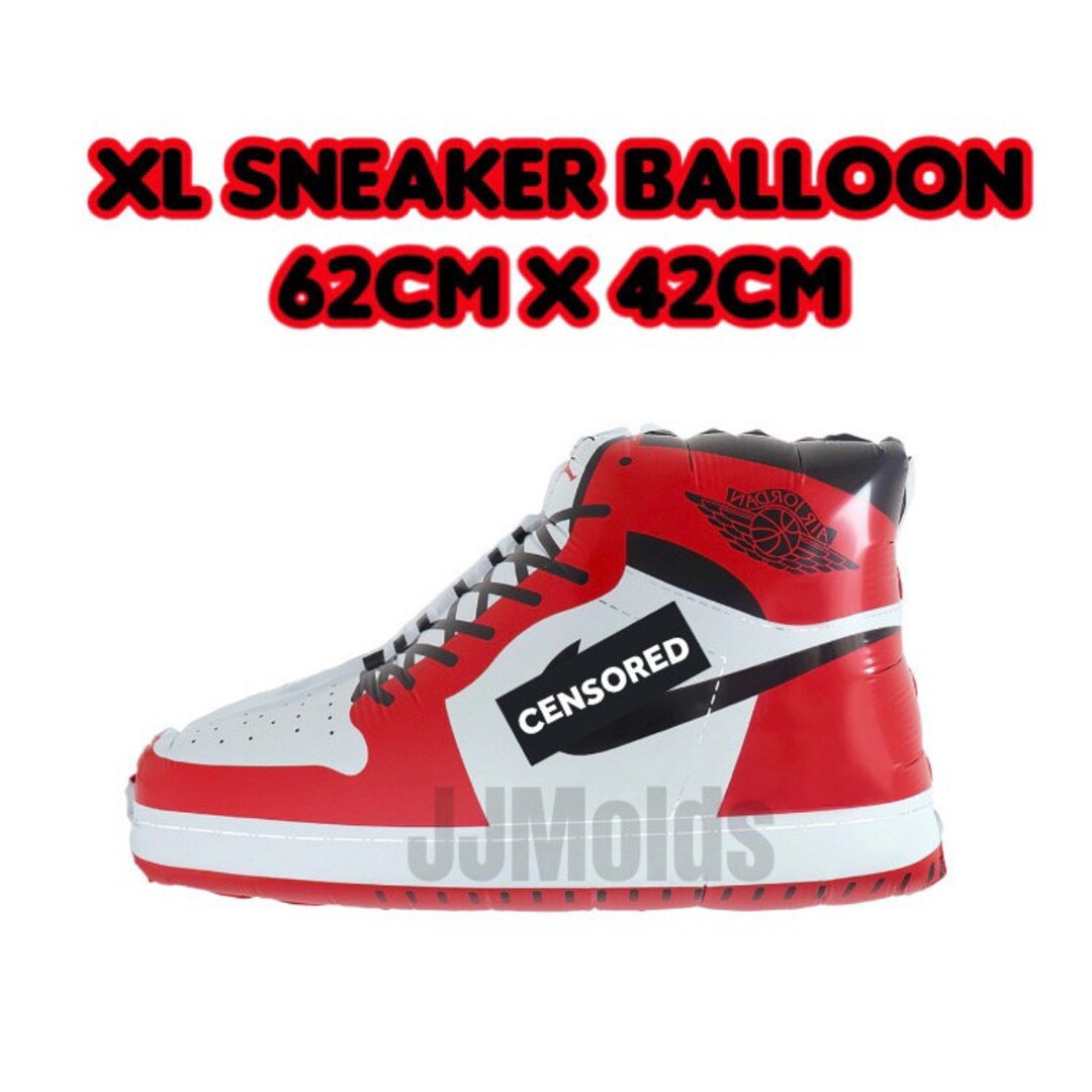 XL Hypebeast Sneaker Balloon Birthday Party Balloon Teen Sneaker Head ...
