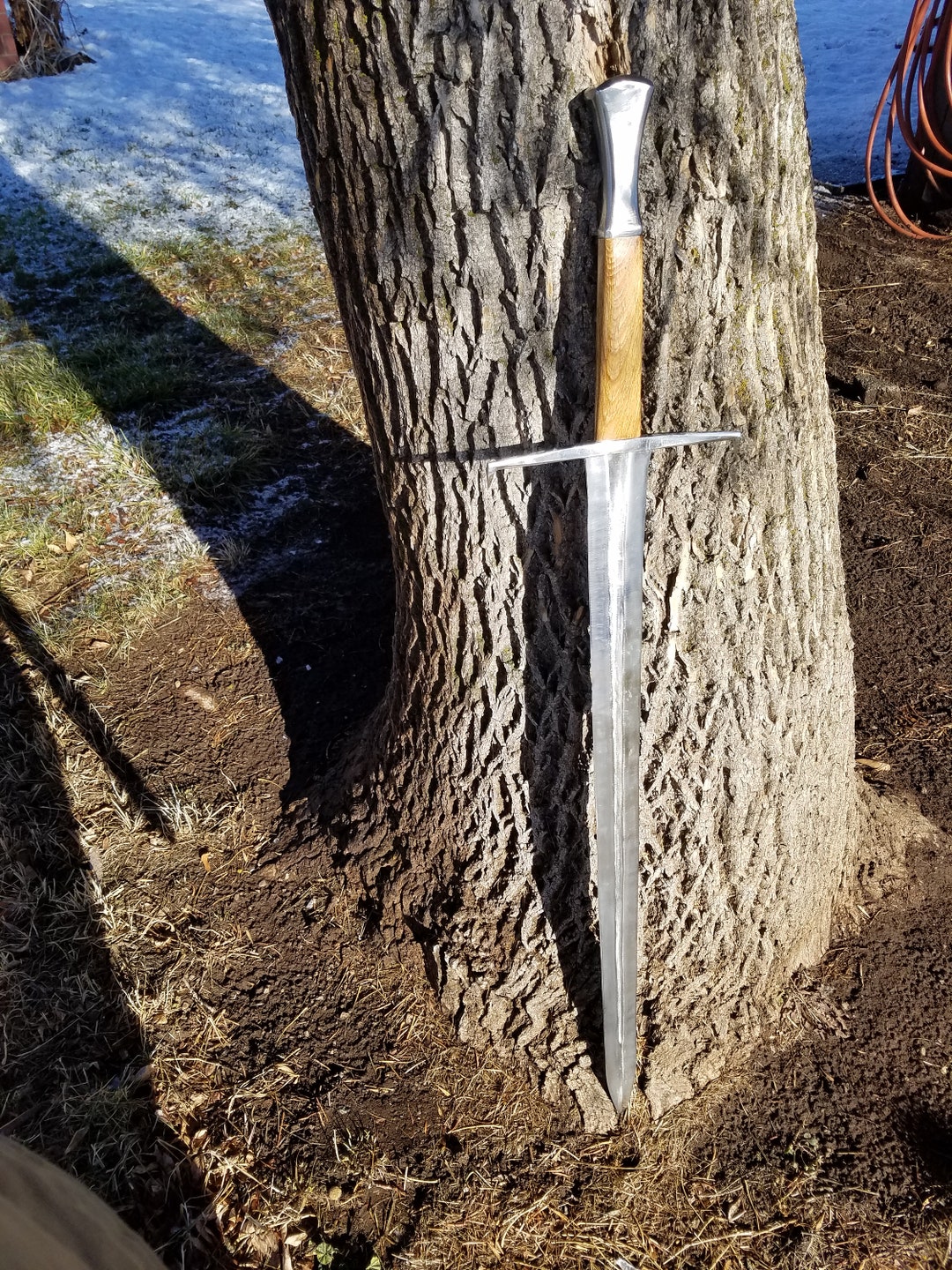 Hand Forged Broadsword - Etsy