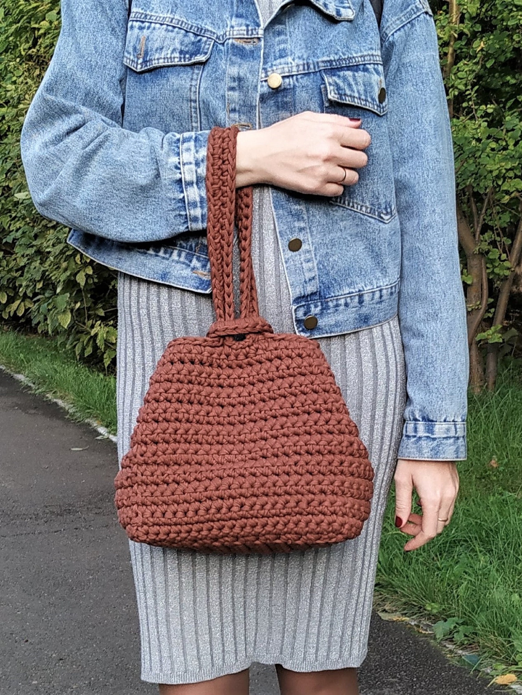 Crochet Bag Pattern Bucket Bag Slouchy Bag PDF Download - Etsy