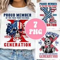 Generation X Genx Gen X Original Jpg Png Svg Cut File Sublimation ...