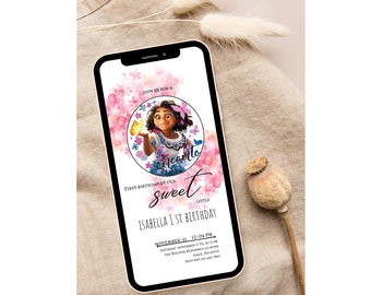 Encanto Mobile Birthday Invitation - Etsy