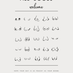 Body Positive Butts Butt Art Line Art Bum Printable Wall - Etsy