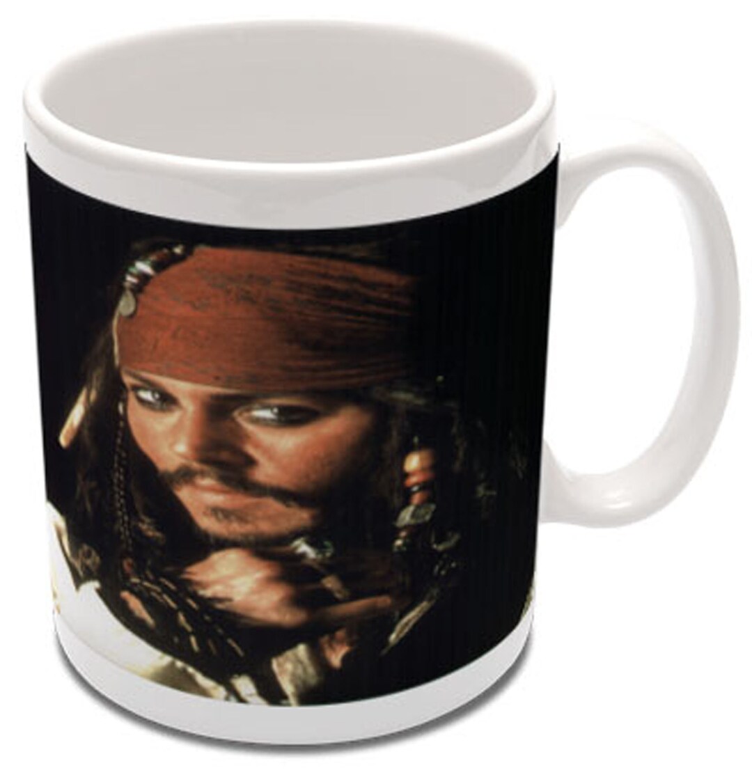JOHNNY DEPP Pirates of the Caribbean Ceramic Mug - Etsy UK