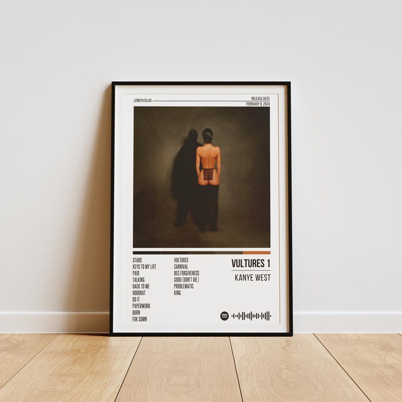 Kanye West Vultures - Etsy