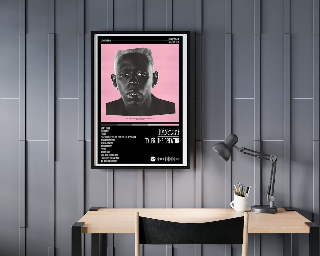 Tyler, the Creator Igor Album Poster, Album Cover Poster, Poster Gift ...
