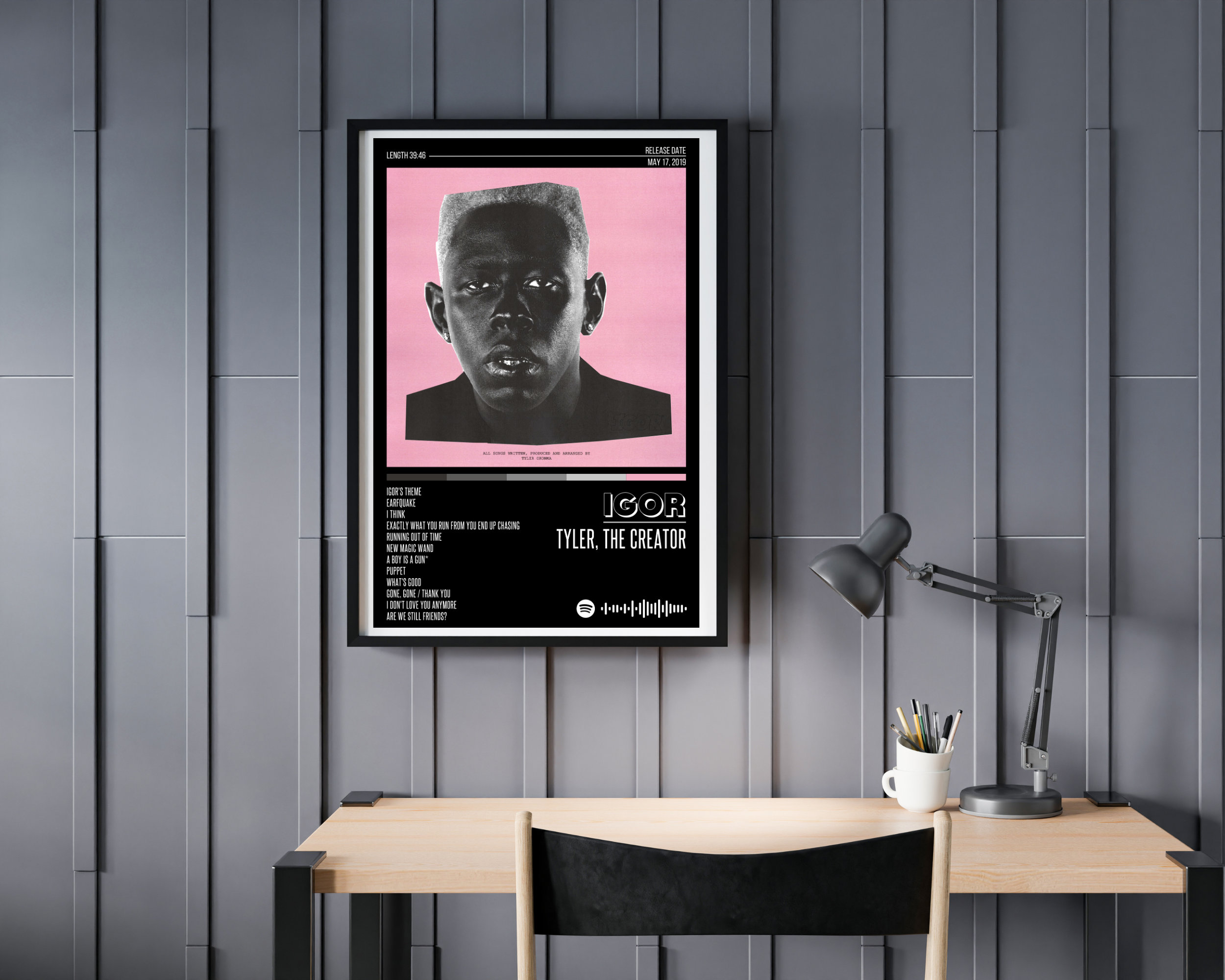 Tyler, the Creator Igor Album Poster, Album Cover Poster, Poster Gift ...