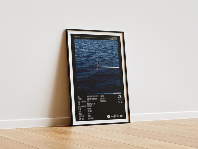 Music Album Poster - Choose Your Album Poster, Custom Country Music ...