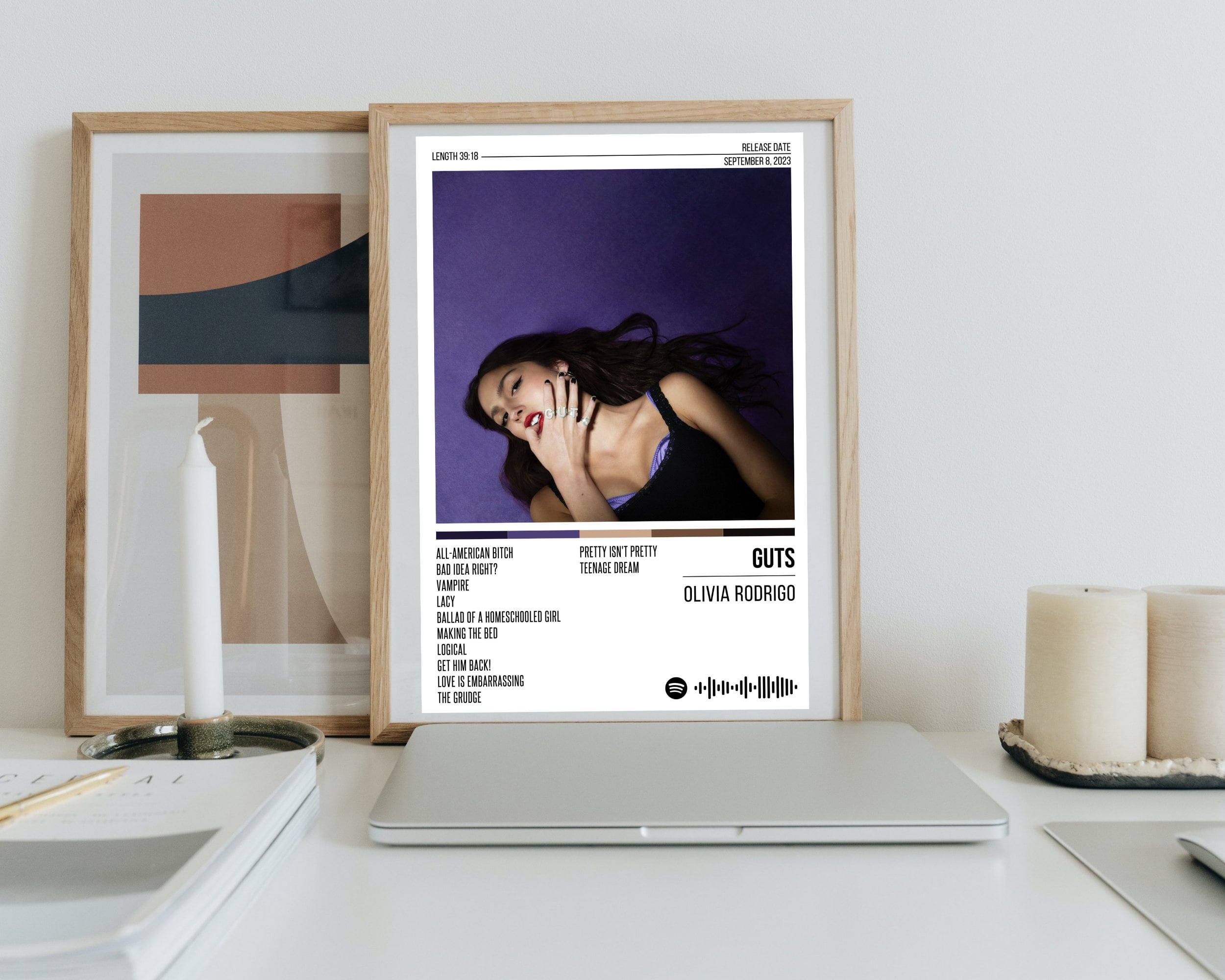 Olivia Rodrigo - Guts Album Poster, Album Cover Poster by Islam Saleh ...