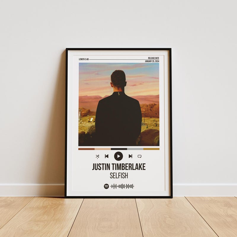 Justin Timberlake - Etsy