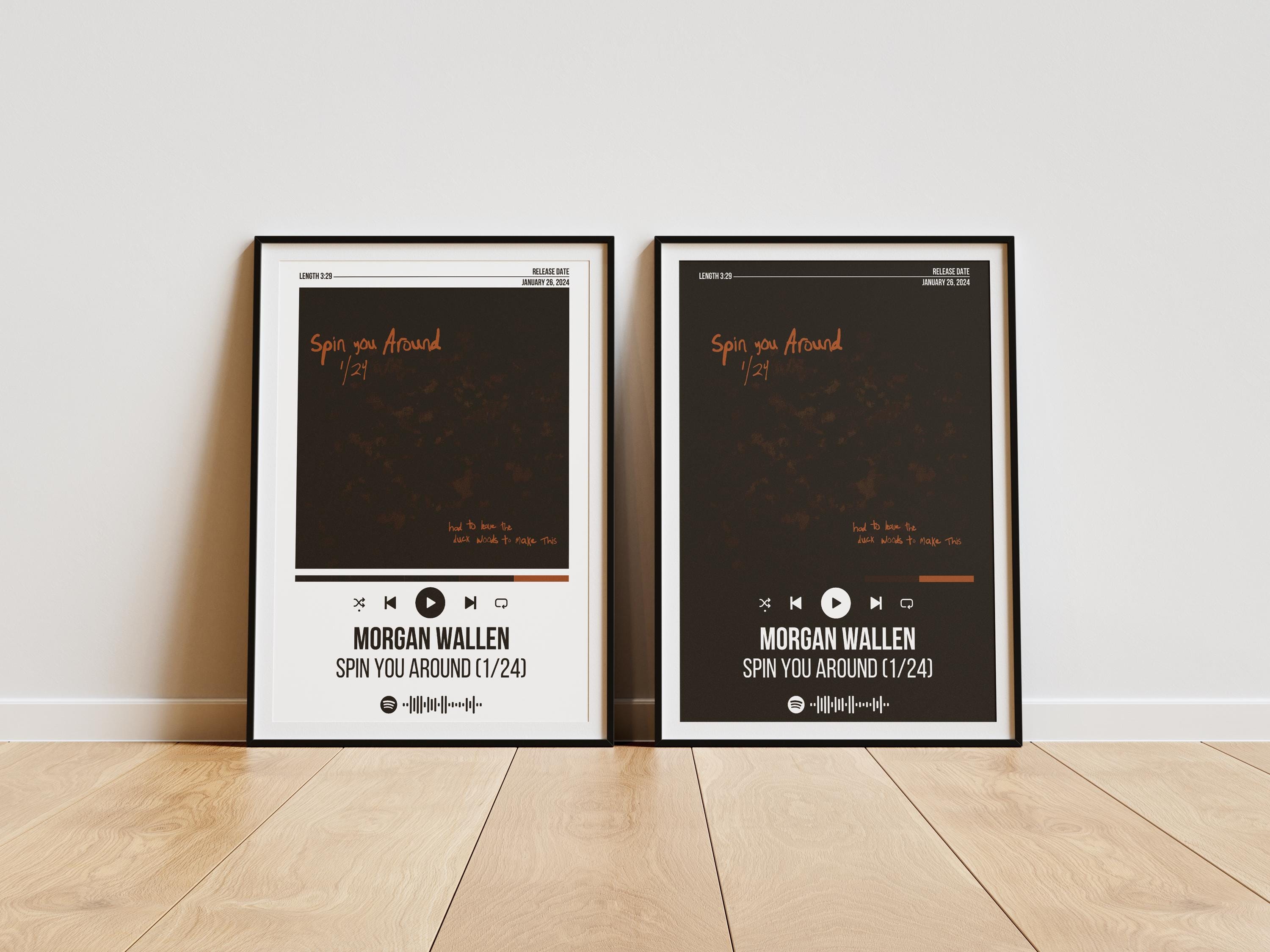 Music Album Poster - Choose Your Album Poster, Custom Country Music ...