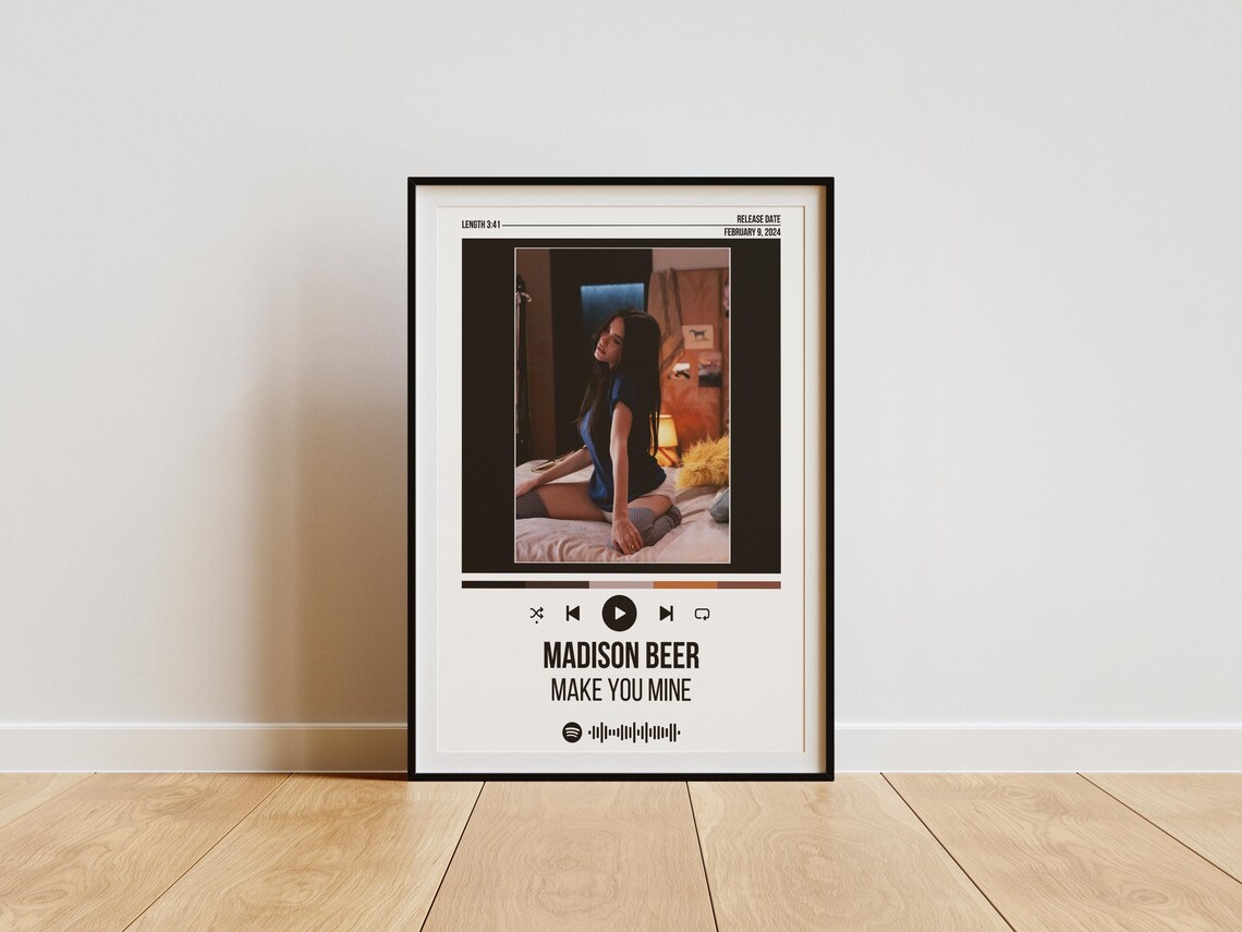 Music Album Poster - Choose Your Album Poster, Custom Country Music ...