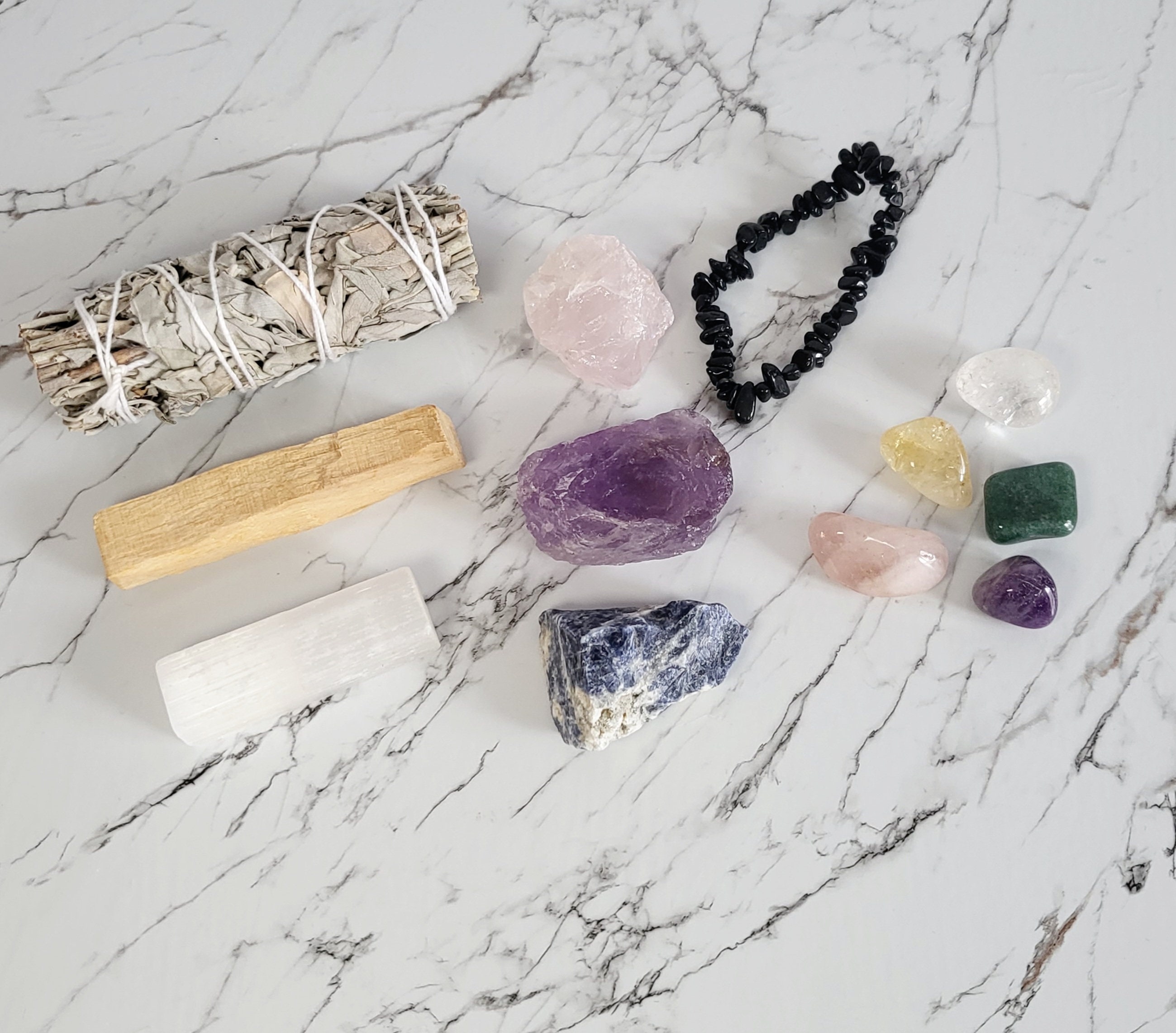 Happy 18th Birthday Crystals Gift Box Large Gemstone Gift Set Crystal ...