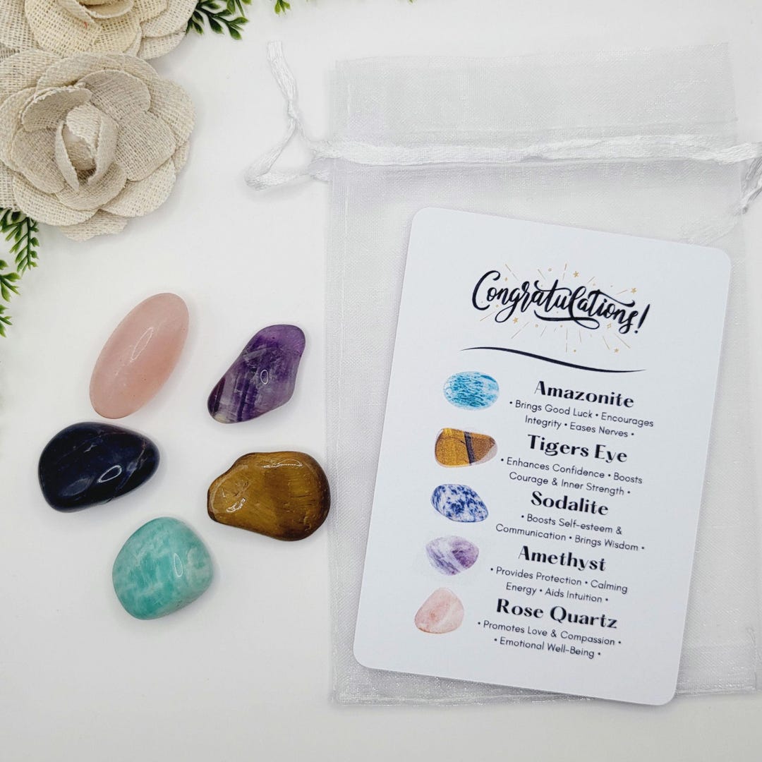 Congratulations Crystal Gift Set: New Home, Job, or Graduation - Etsy