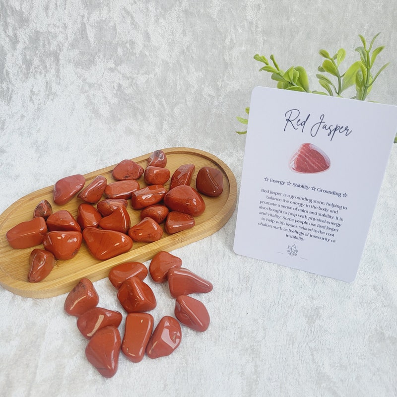 Red Jasper From India - Etsy UK