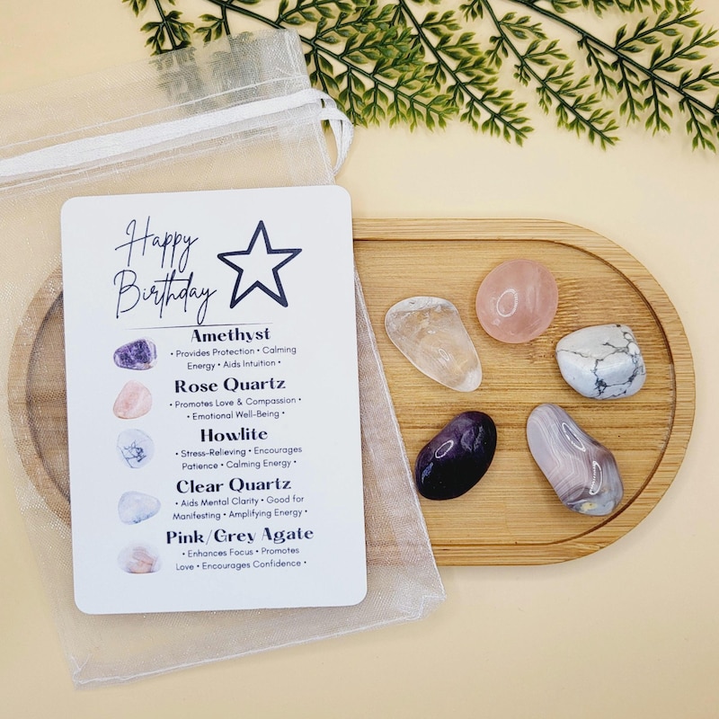 Happy Birthday Crystals - Etsy