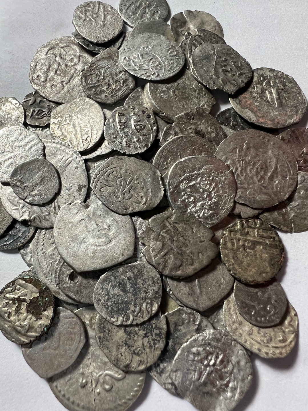 Medieval Islamic/ottoman Silver Coins specify Quantity - Etsy