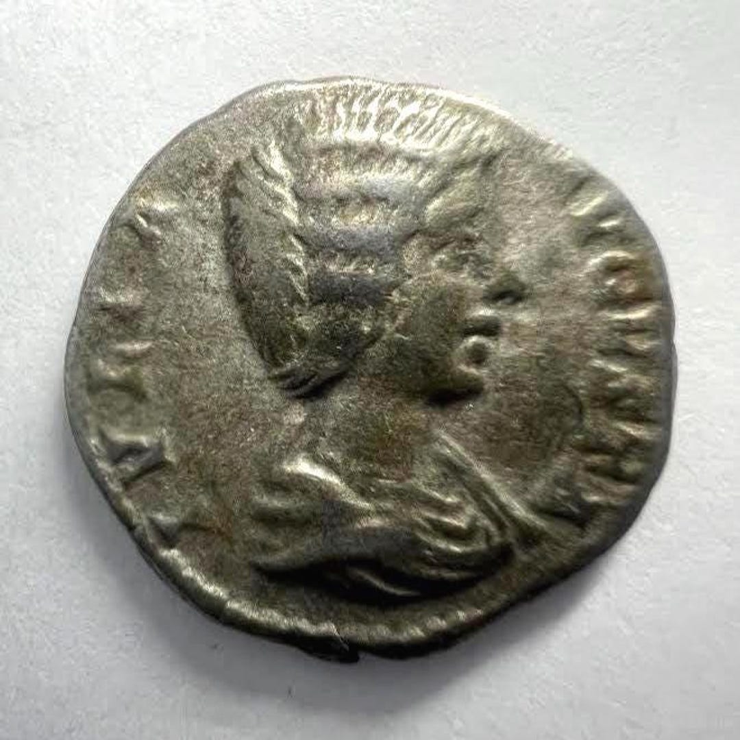 Genuine Ancient Roman Silver Coin Julia Domna. Augusta AD 193-217 ...