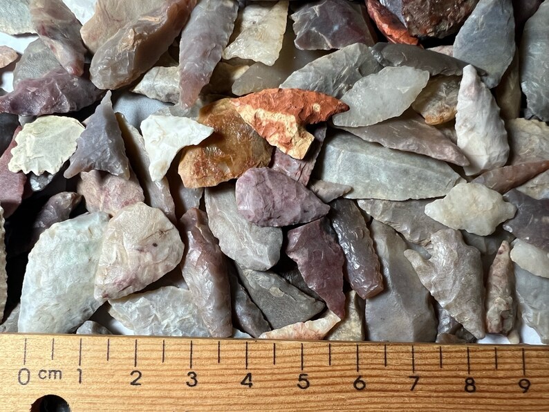 Stone Age Neolithic Arrowhead Artifacts - Etsy