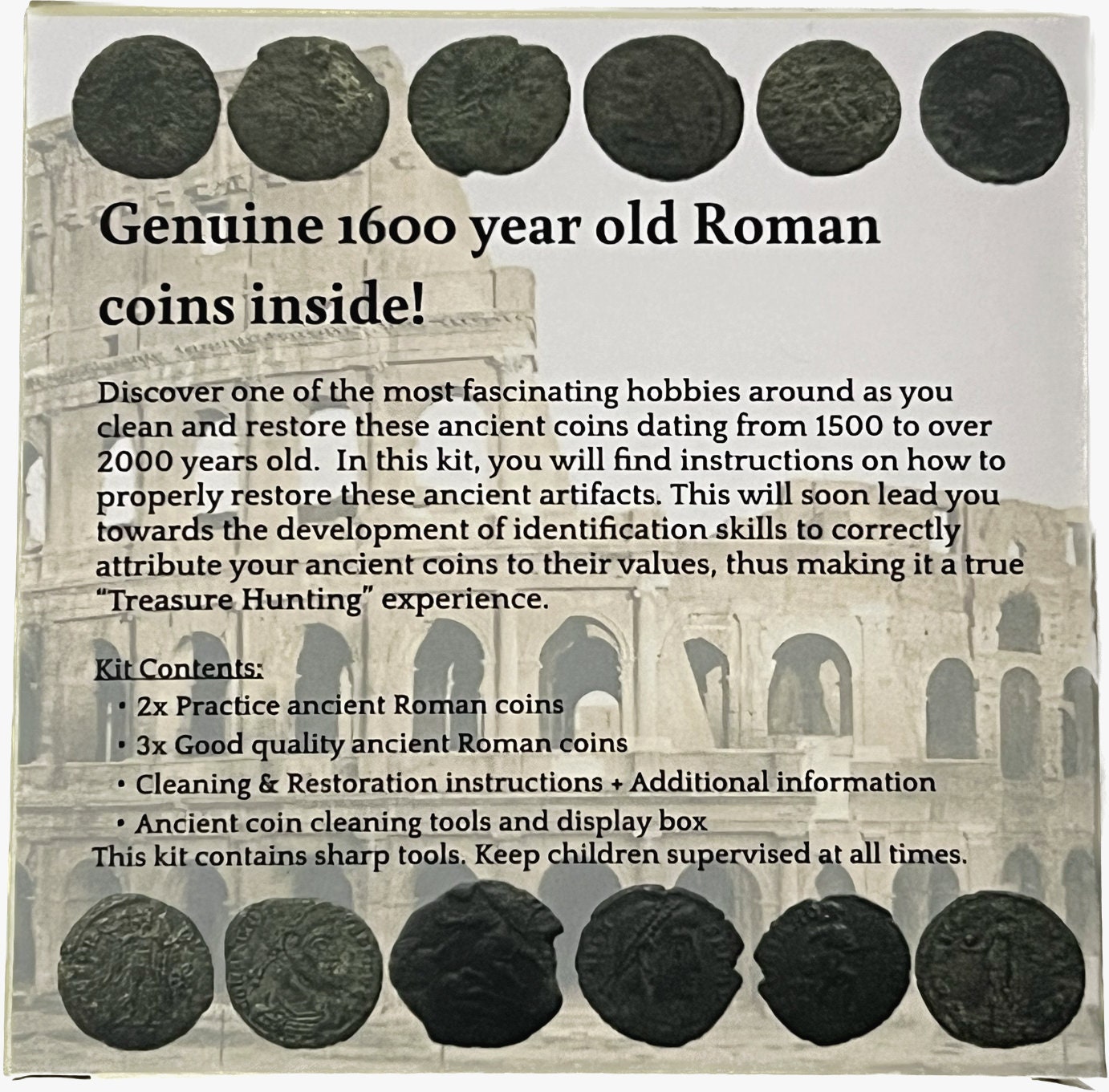 Ancient Roman Coin Cleaning Kit - (clean Your Own Roman Coins!) - Etsy