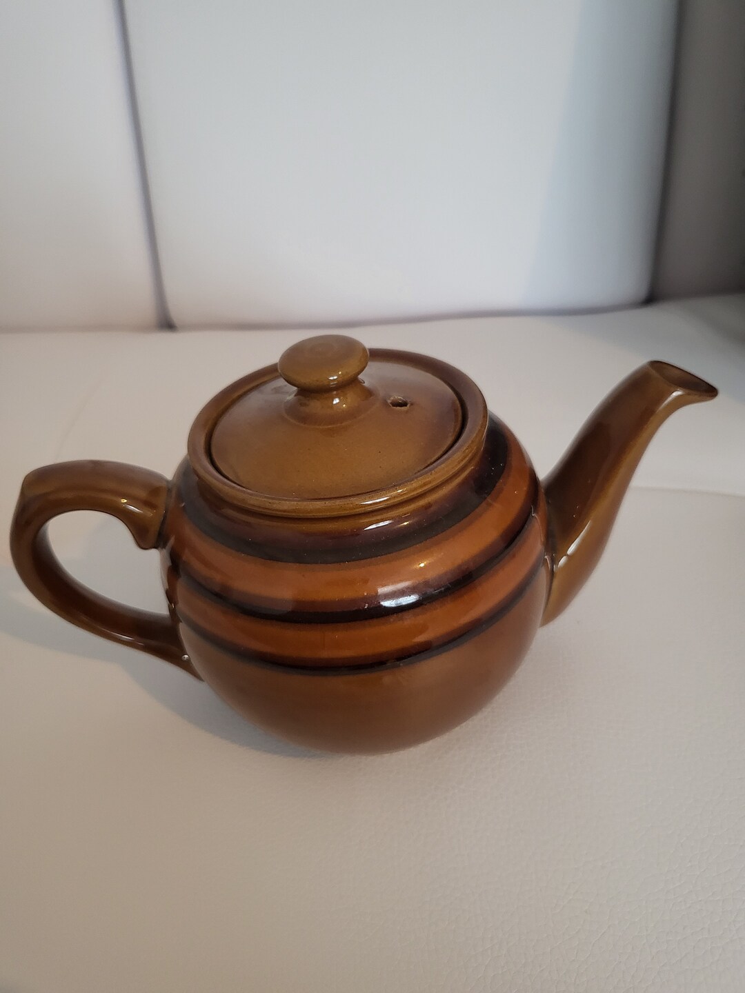 Vintage Sadler Brown Betty Personal Teapot - Etsy