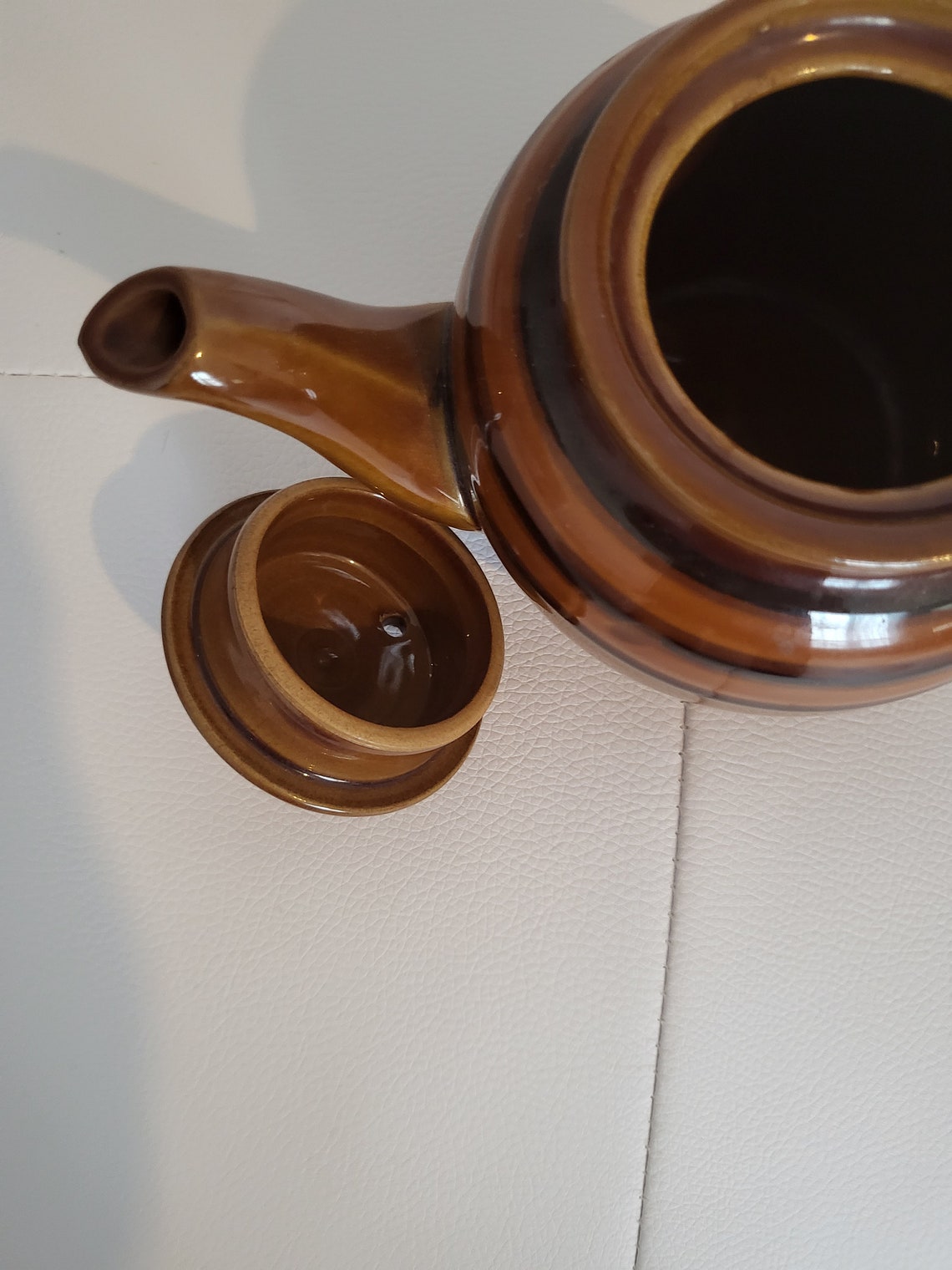 Vintage Sadler Brown Betty Personal Teapot - Etsy